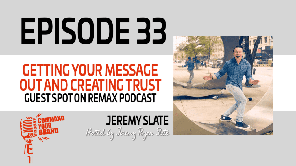Getting Your Message Out & Creating Trust Guest Spot on Podcast
