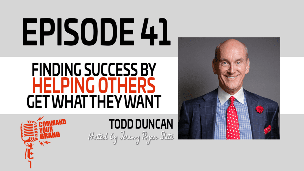 Finding Success by Helping Others Get What They Want
